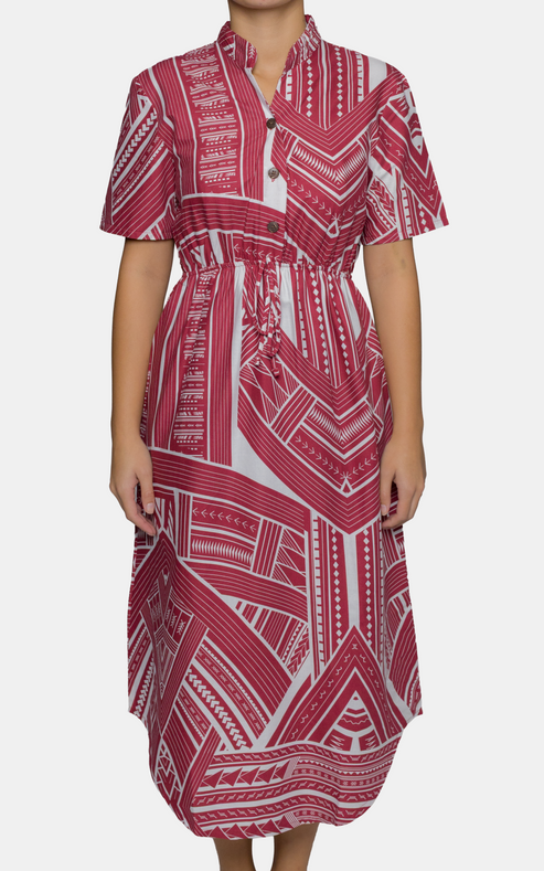 Eveni Pacific Ladies Nora Dress - Risky Red