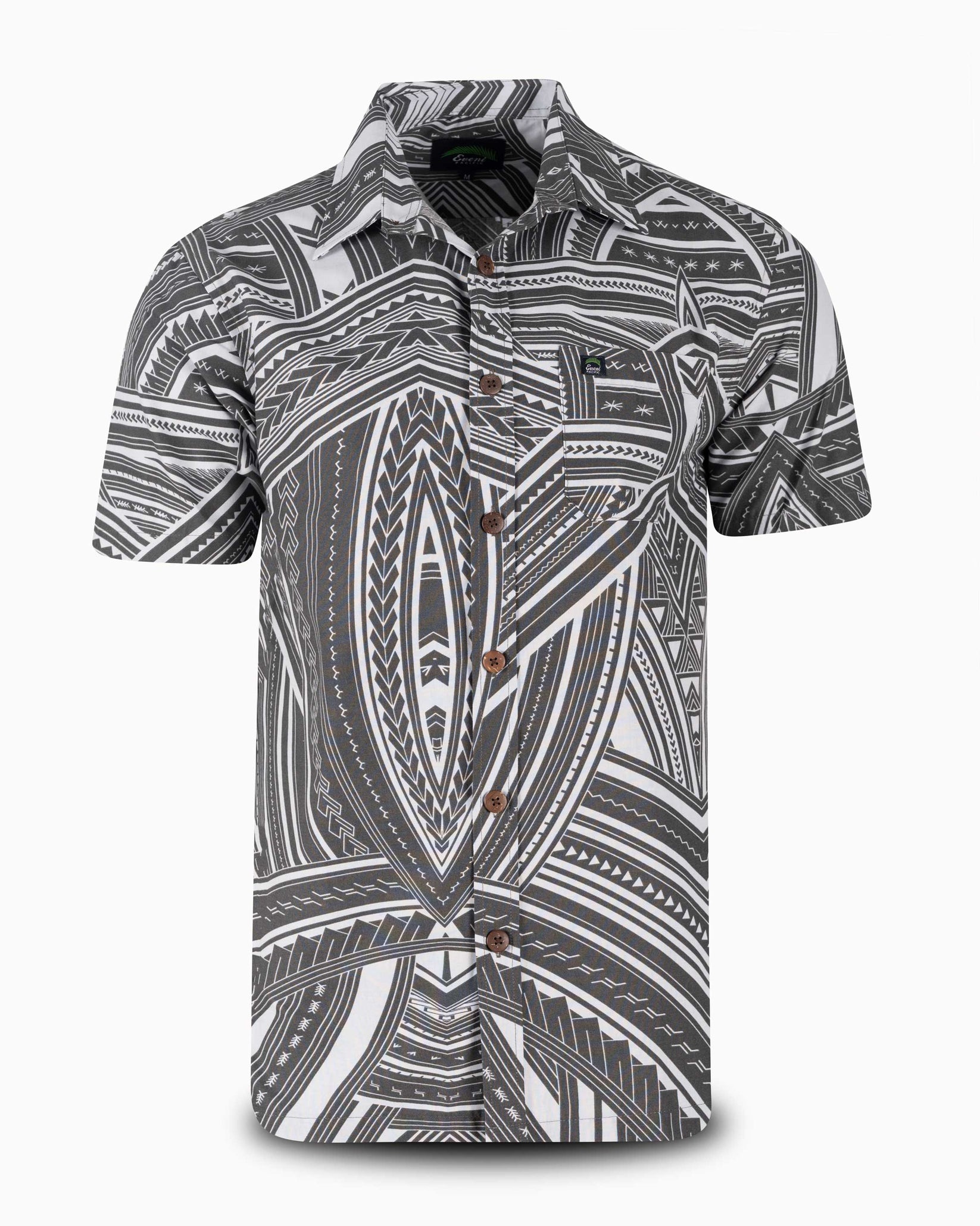 Eveni Pacific Men's Classic Elei Shirt - Prom Tan