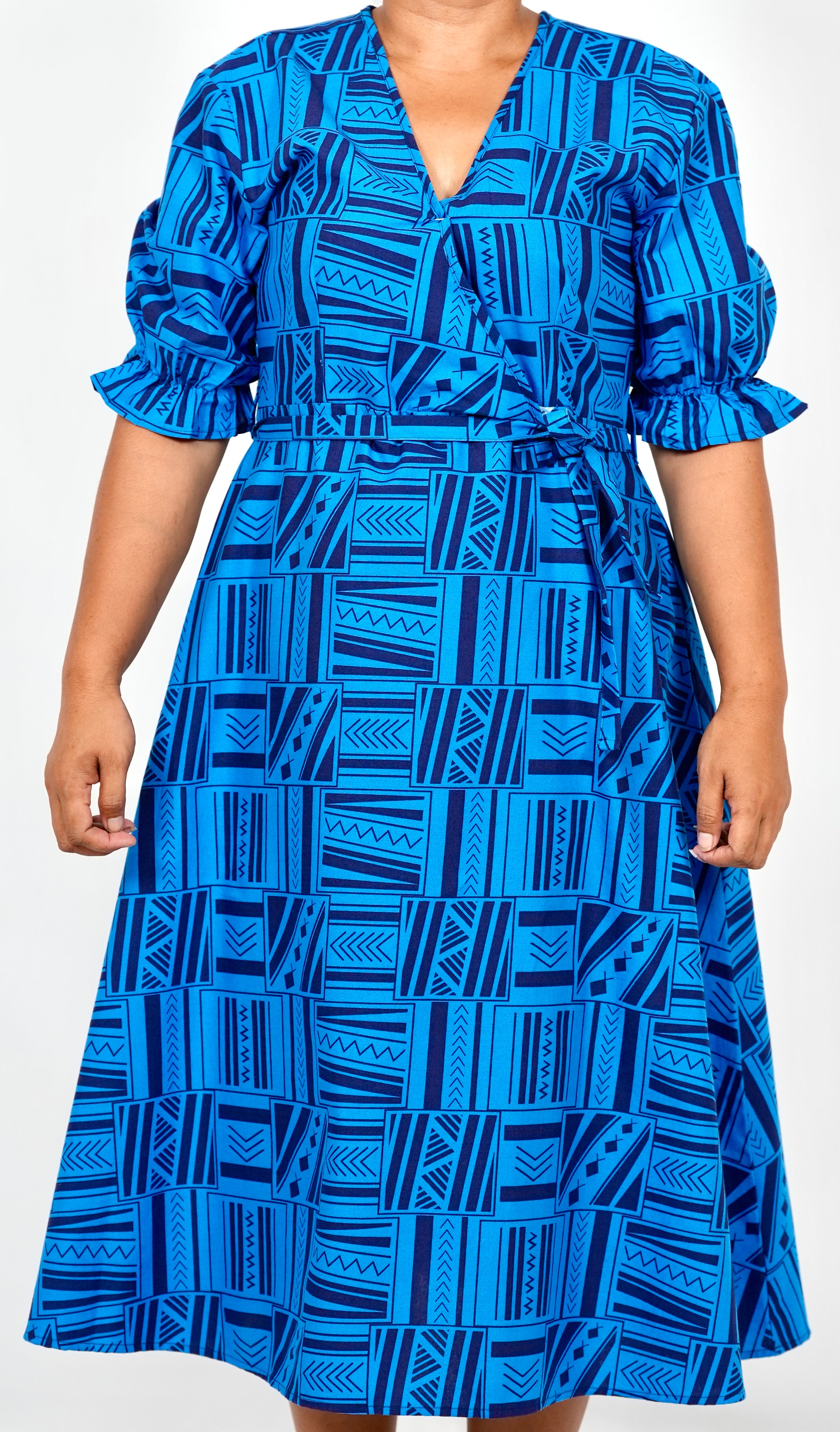 Eveni Pacific Ladies Julia Maxi Dress - Blue Seas