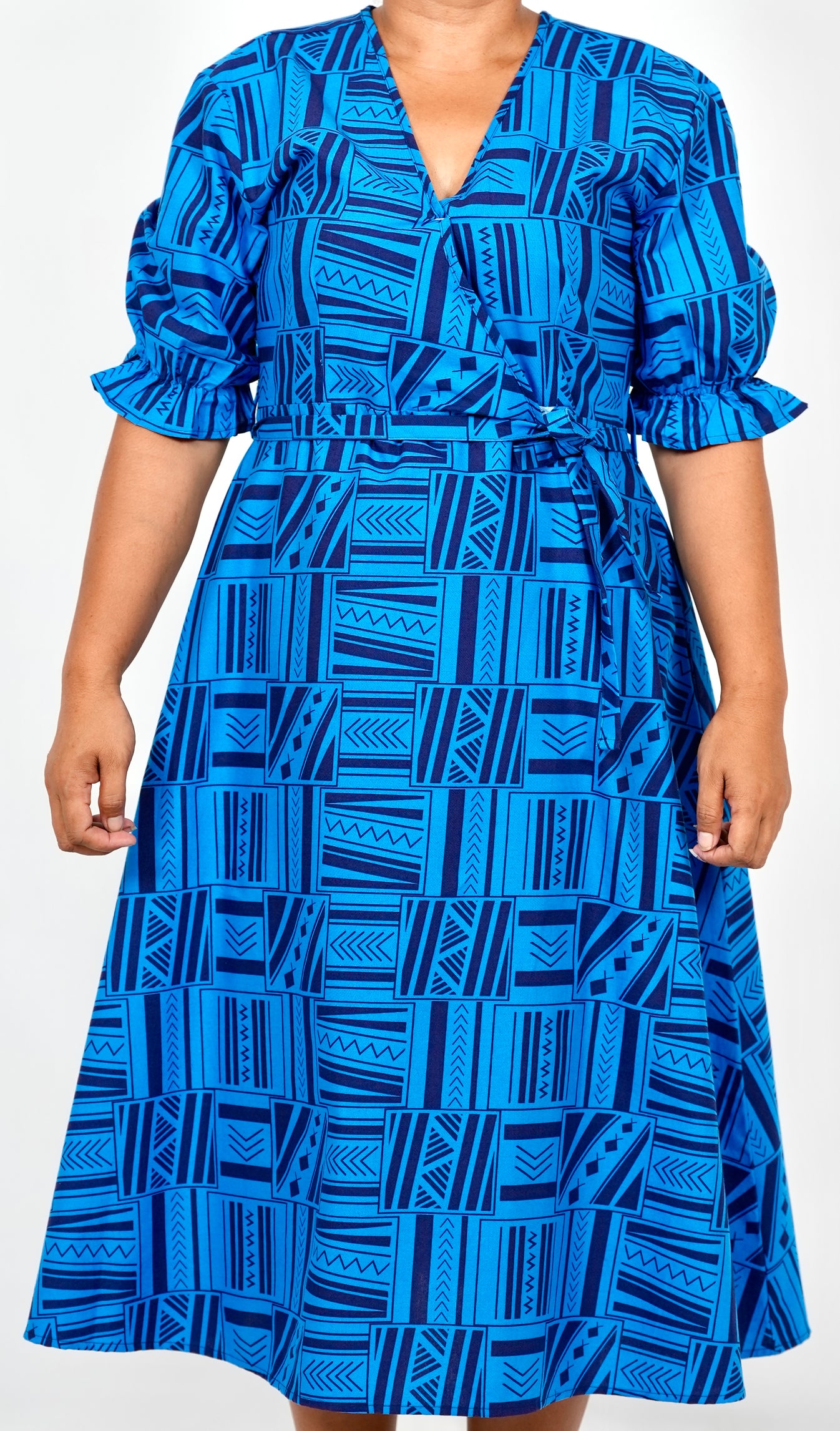 Eveni Pacific Ladies Julia Maxi Dress - Blue Seas